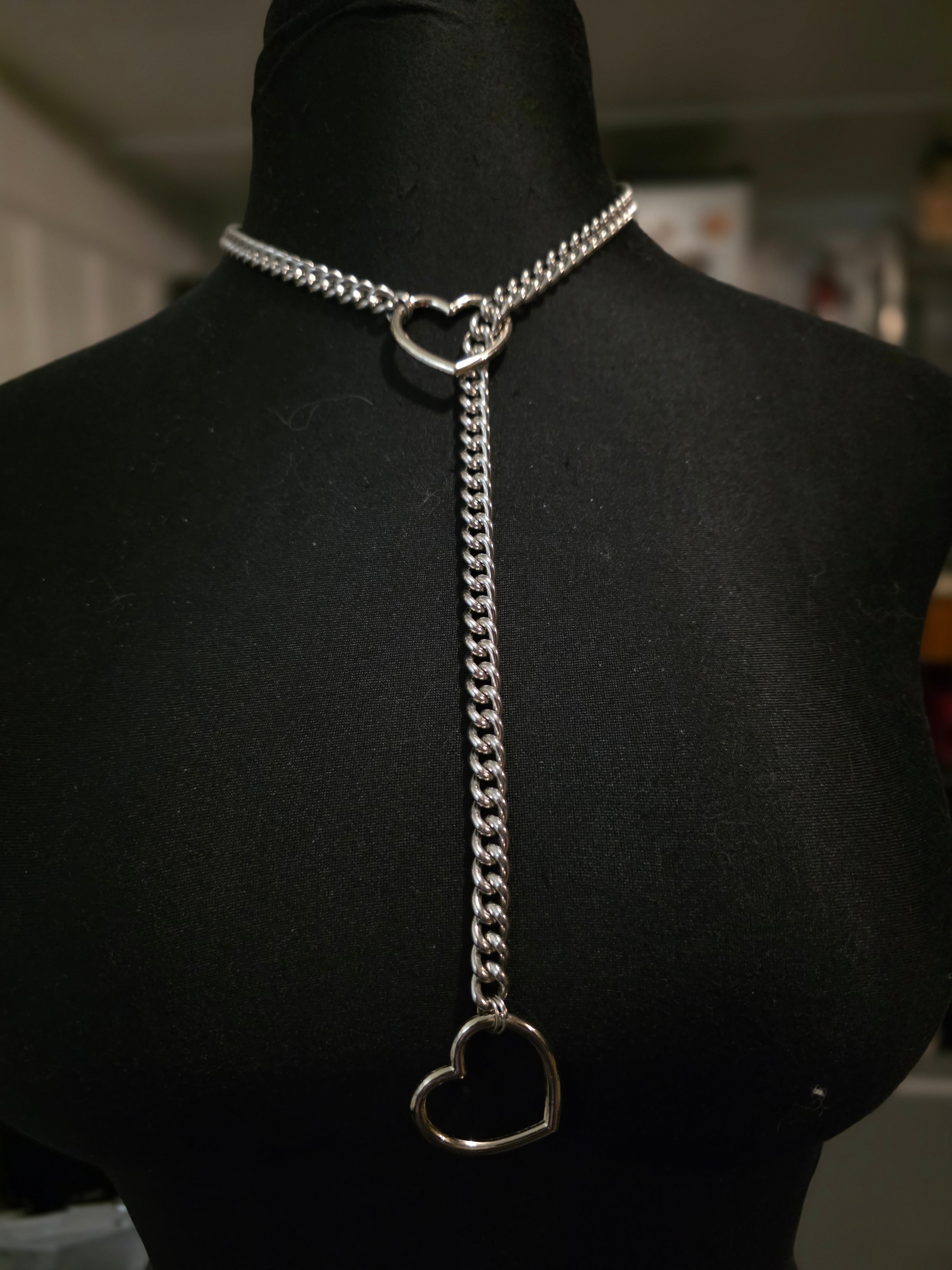 Heart Slip Chain – Chain Link Reaction